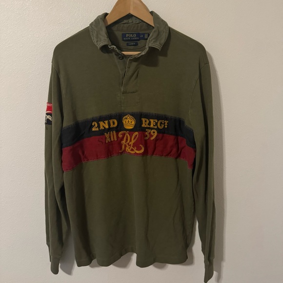 Polo Ralph Lauren | Shirts | Polo Ralph Lauren Rugby Long Sleeve Polo ...